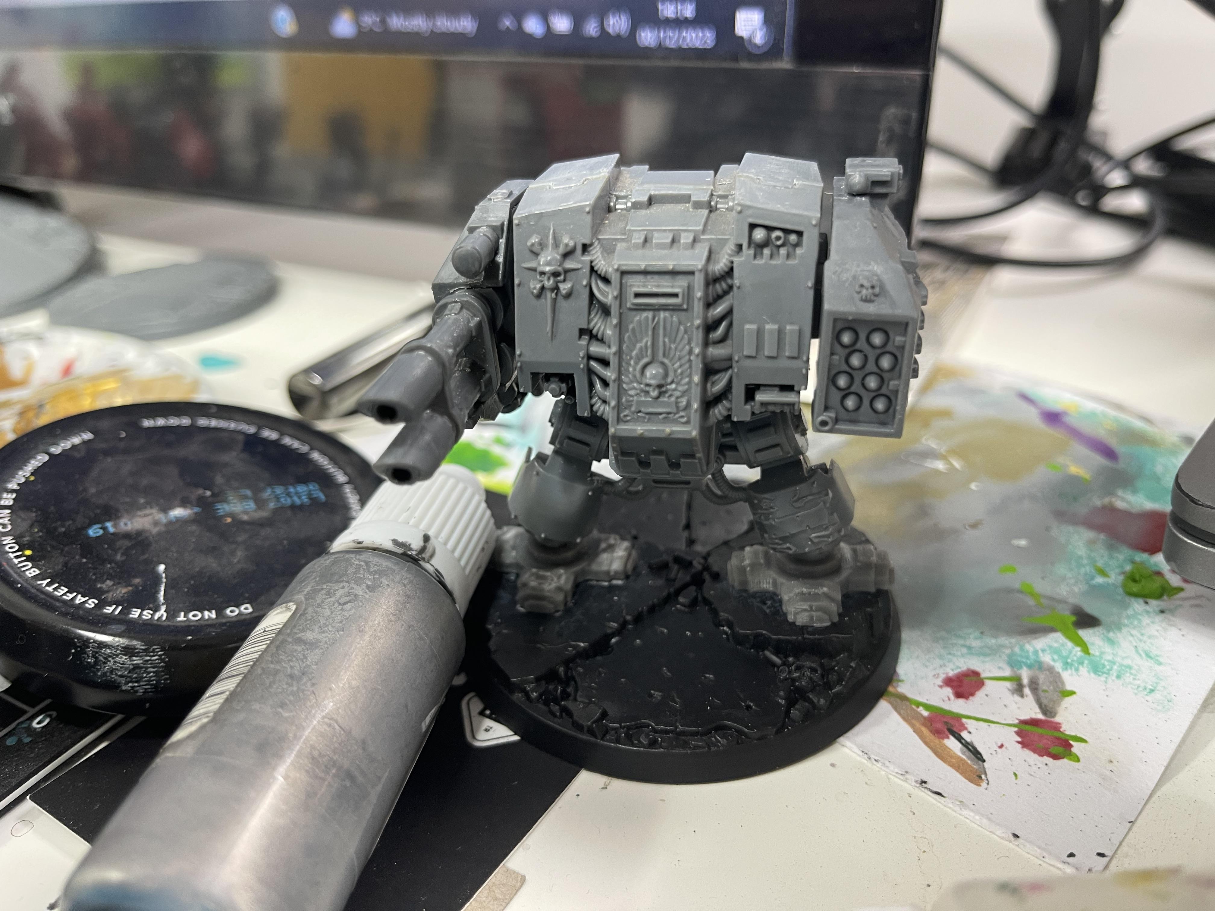 Dreadnought, Space Marines, Void Panthers, Warhammer 40,000, Warhammer Fantasy, Work In Progress ...